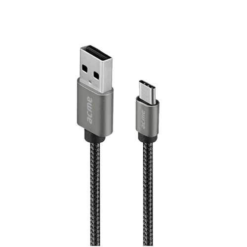 ACME USB C kabl, CB2041G, 1m (Siva) - A210459