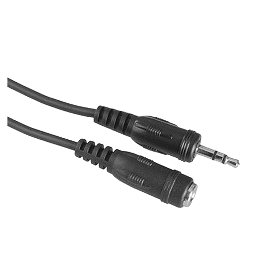 HAMA AUX audio produžni kabl 3.5mm na 3.5mm m/ž 2.5m (Crni) - 00030448,