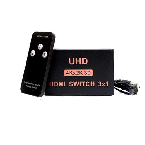 FAST ASIA HDMI Switch 3x1 (Crna)