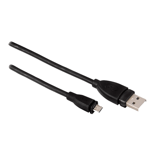 HAMA Micro USB kabl zaštićen 1.8m (crni) - 54588
