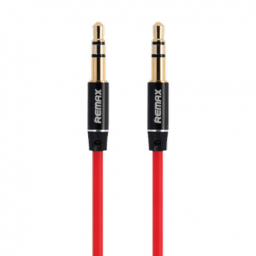 REMAX AUX audio kabl L100, 3.5mm na 3.5mm, 1m (Crveni),