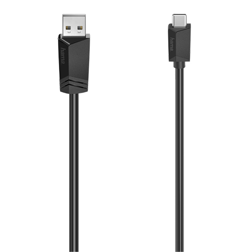 HAMA USB-A NA USB-C kabl 1.5m (Crna)