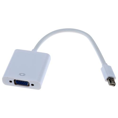 FAST ASIA adapter-konverter Mini DisplayPort na VGA (m/ž) (Beli) -134,