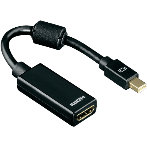 HAMA adapter mini DisplayPort na HDMI, (m/ž) (Crni) - 54560,