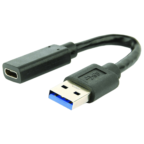 GEMBIRD Adapter USB A na USB C 10cm (Crna)