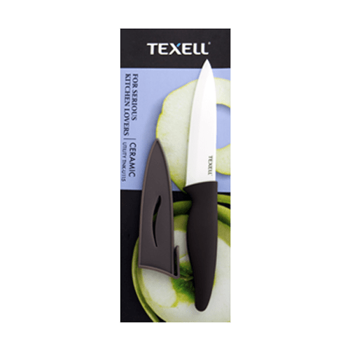 TEXELL keramički nož sa zaštitnom futrolom TNK-U115 (Crni/Sivi)