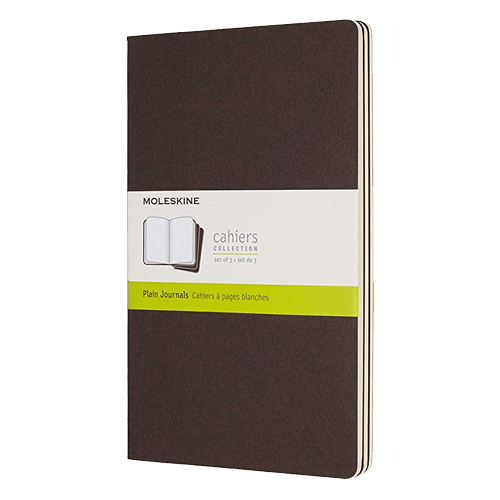 MOLESKINE Beležnica Cahier Journal Coffee Brown CH018P2