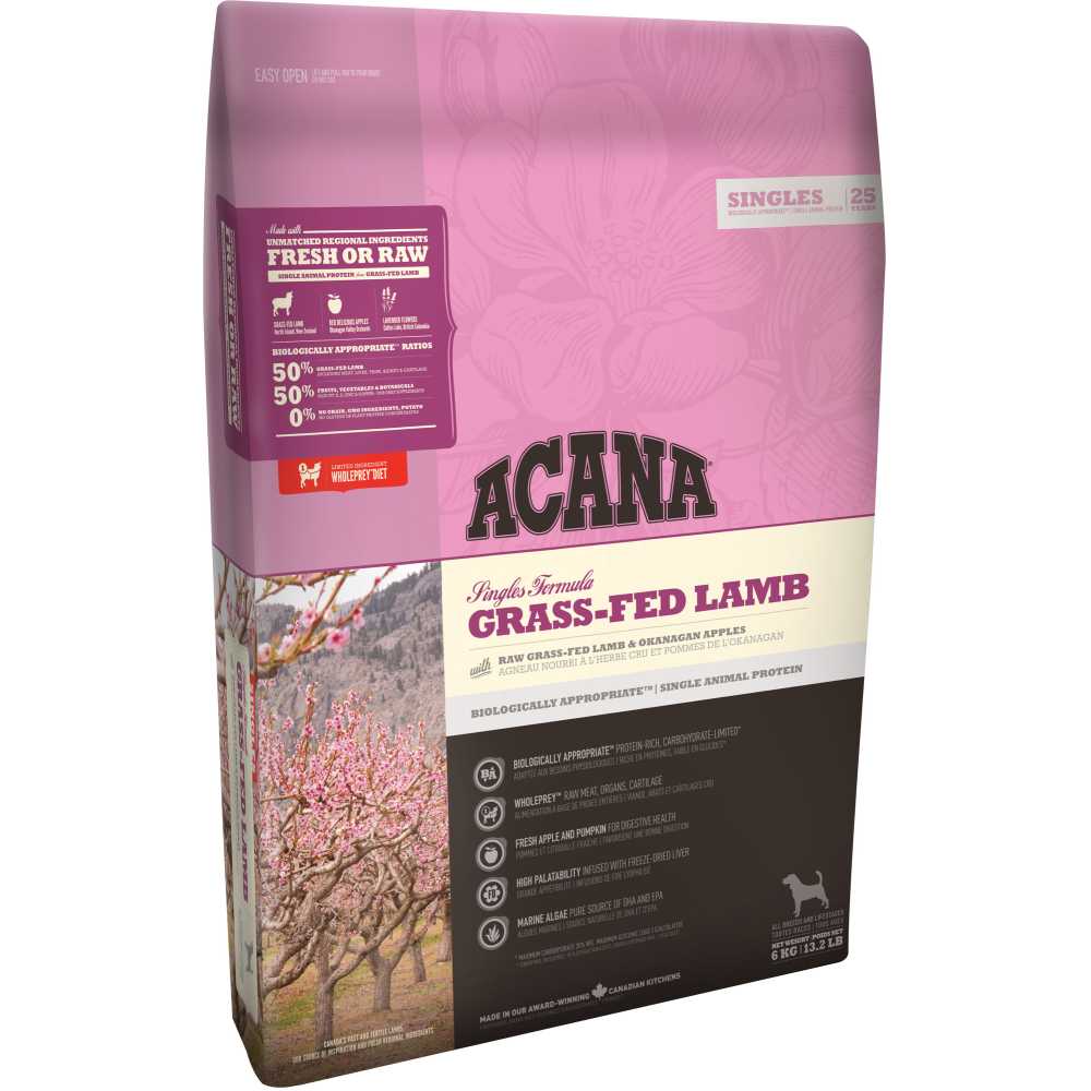 Acana hrana za pse Singles Grass-Fed Lamb 6kg