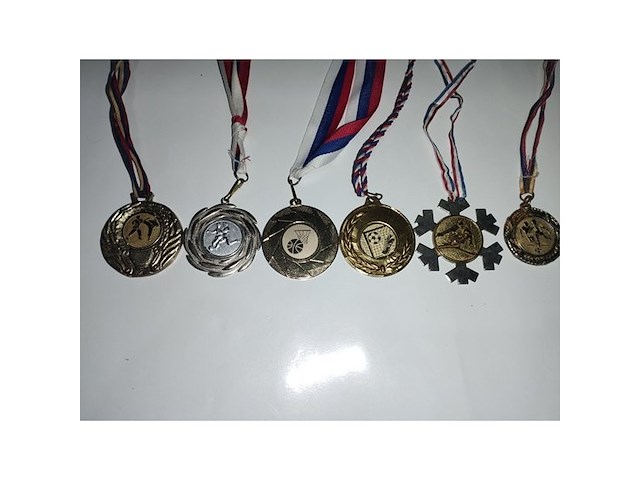 Sportske medalje 6 komada