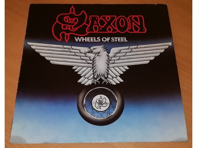 Saxon ‎– Wheels Of Steel (LP), FRANCE PRESS