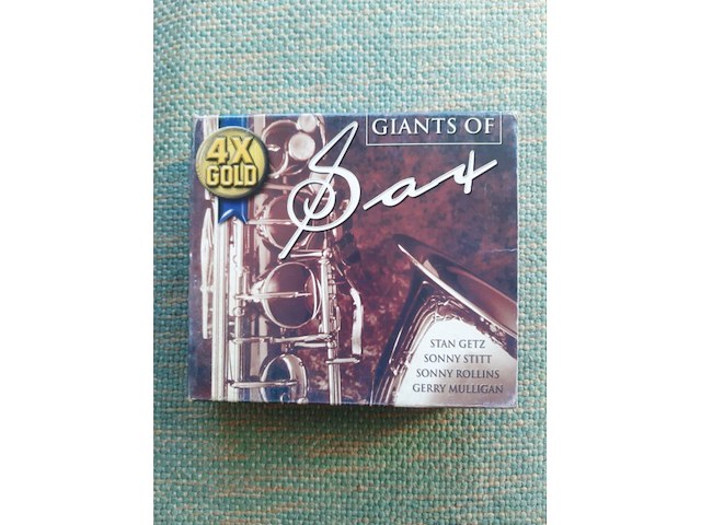 Giants of gold Sax 4 x cd