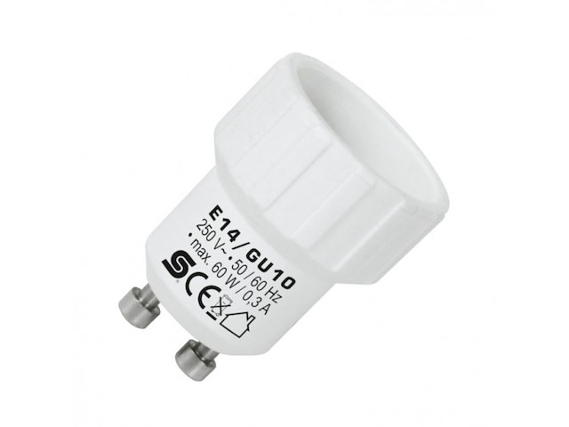 Adapter za sijalično grlo E14 na GU10