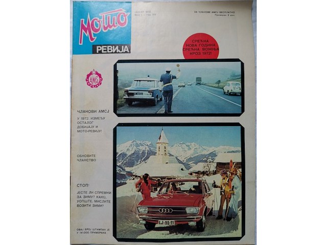 Moto revija januar 1972