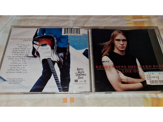 Kenny Wayne Shepherd Band ‎- Live on , ORIGINAL