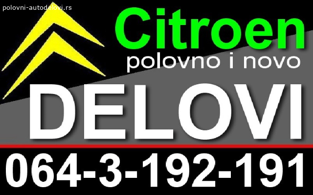 DELOVI Citroen C1 C2 C3 C4 C5 C6 C8 Evasion