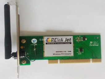 ReinkJet PCI 2,4GHz 54Mbps B/G Atheros RWL548P sa ugradjenom fiksnom antenom