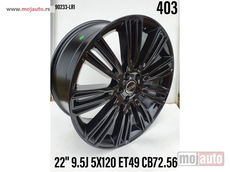 22 Alufelne Range Rover/Sport 5x120.. 9.5j/et49/cb 72.56.