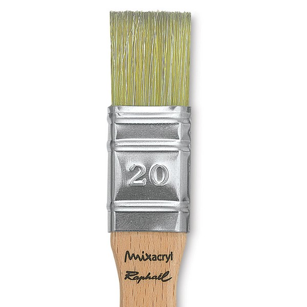 Raphael MIXACRYL (Gesso) Mixacryl multimedia FLAT brush - Size 20