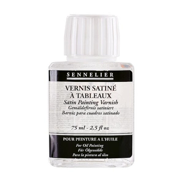 Sennelier Satin painting varnish Jar of 75 ml - 2.5 fl oz