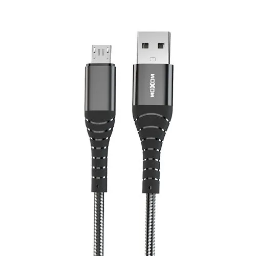 USB data kabl MOXOM MX-CB71 3A micro USB pleteni crni (MS)