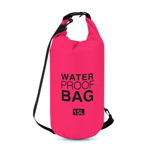 Vodootporna torba Dry Bag 15L pink (MS)
