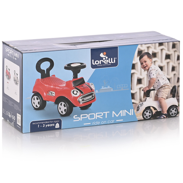 Guralica za decu Lorelli Ride-On Auto Sport Mini beli 10400050002