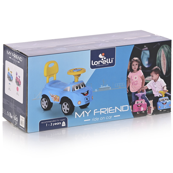 Guralica za decu Lorelli Ride-On Auto My Friend Pink 10400040004