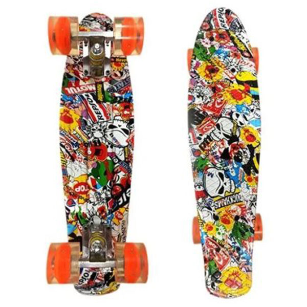 Skateboard BBO Multicolor A009WMULTI