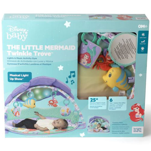 Kids II Disney Baby podloga za igru - The Little Mermaid Twinkle Trove SKU12534