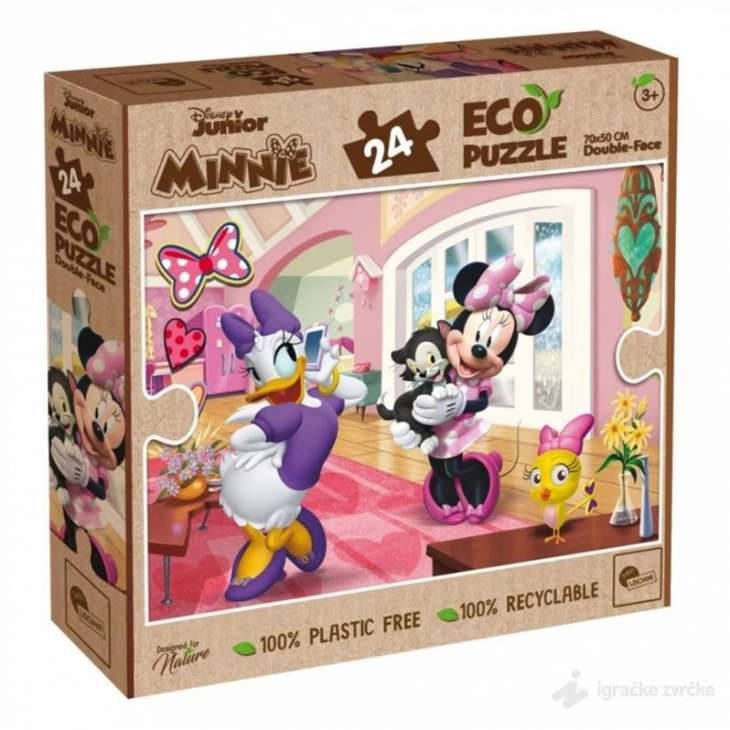 Slagalica Minnie 24pcs - EKO Lisciani