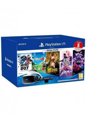 PlayStation VR PS4 Virtual Reality Mega Pack 3 + Kamera + 5 igara