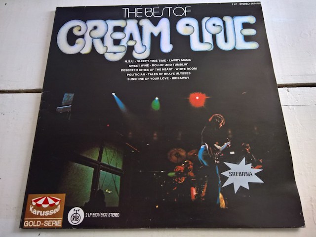 CREAM - The Best Of Cream Live (2LP)