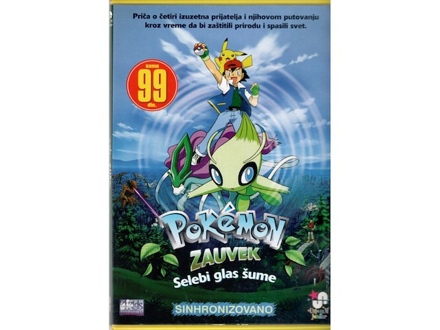 DVD POKEMONI ZAUVEK