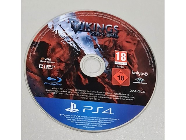 Vikings Wolves of Midgard  PS4 (samo disk)