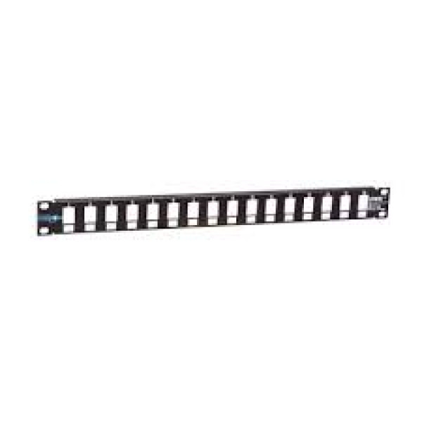 Patch panel modularni 19''1U sa 24 slota za UTP module UKP-24-1U bez modula