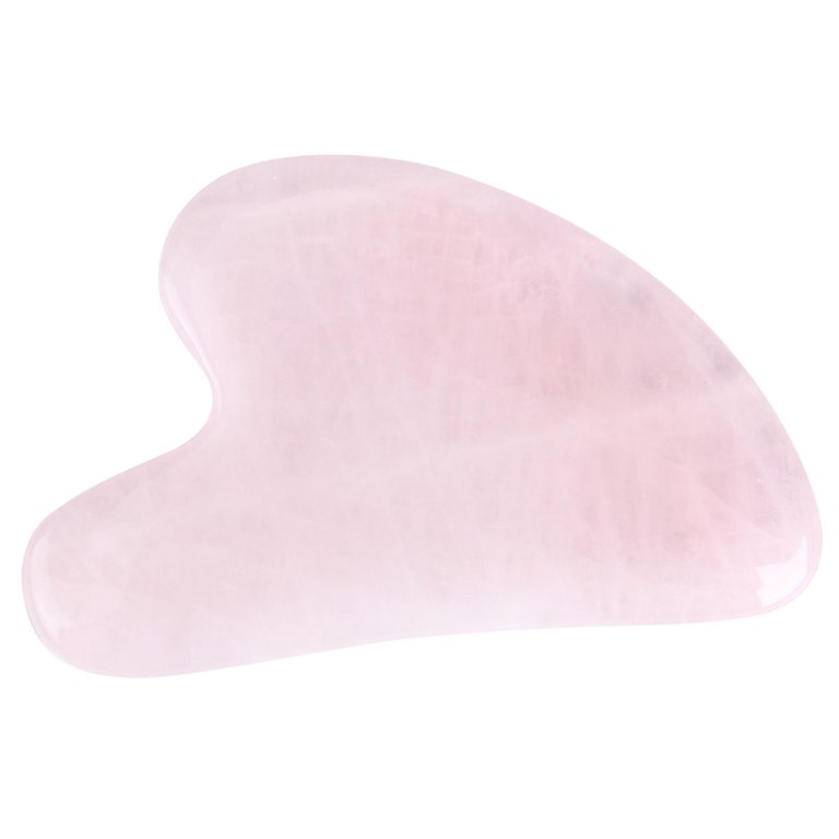 Kamen za masažu lica BLUSH Gua Sha rozenkvarc