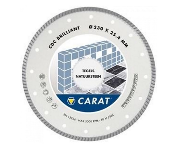 Carat disk CDC Brilijant 350mm za rezanje granitne keramike