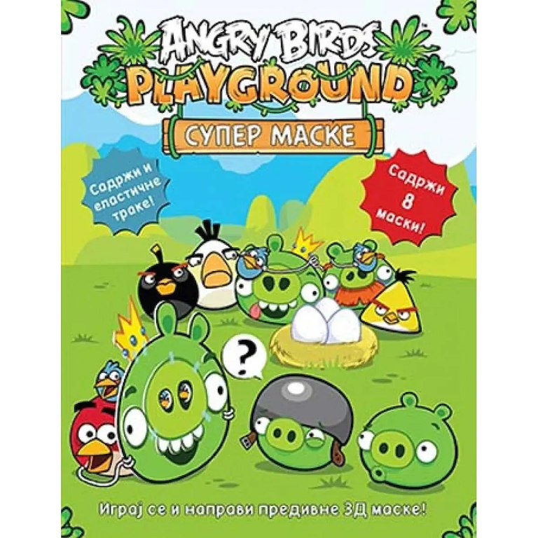 ANGRY BIRDS PLAYGROUND SUPER MASKE