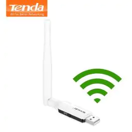 TENDA U1 300Mbps Ultra-Fast Wireless USB Adapter (USB Antenna)