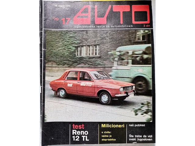 Auto avgust 1970