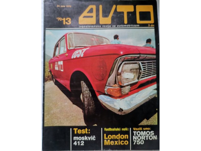 Auto jun 1970