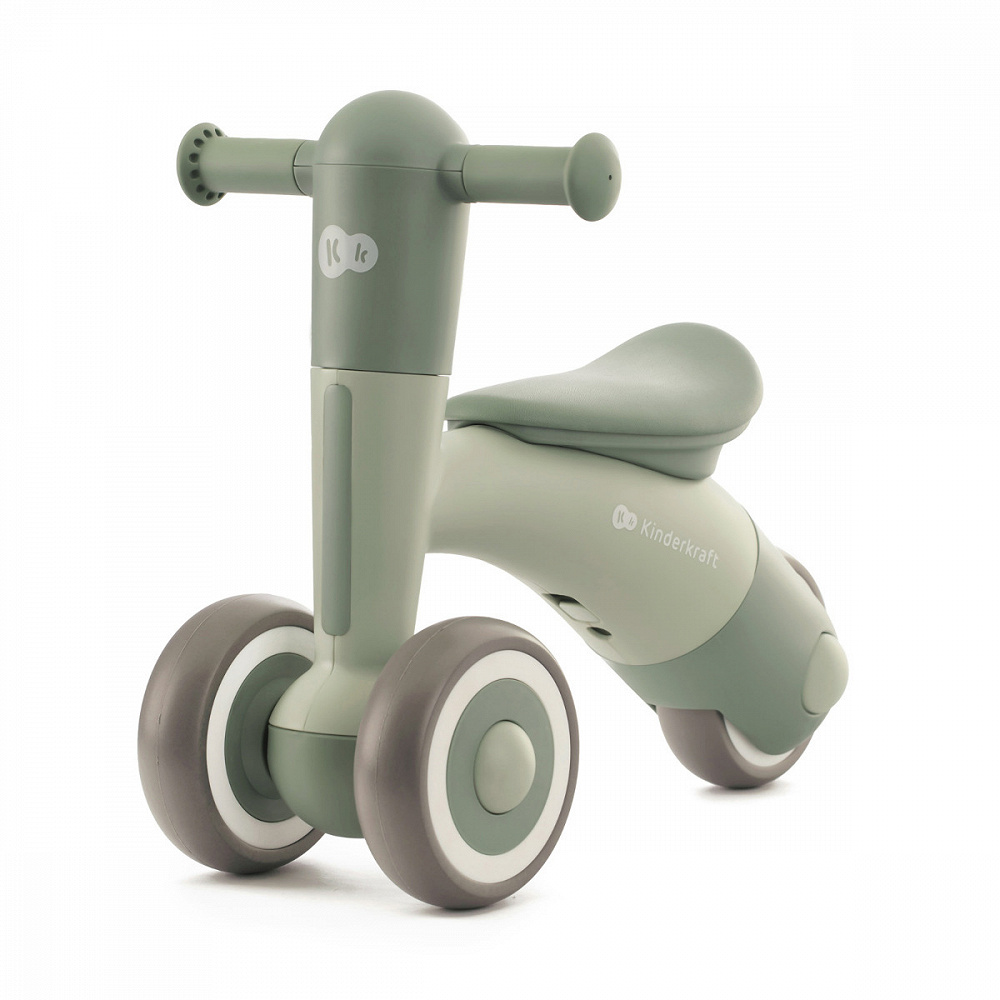 Balans bicikl bez pedala Kinderkraft MINIBI green leaf