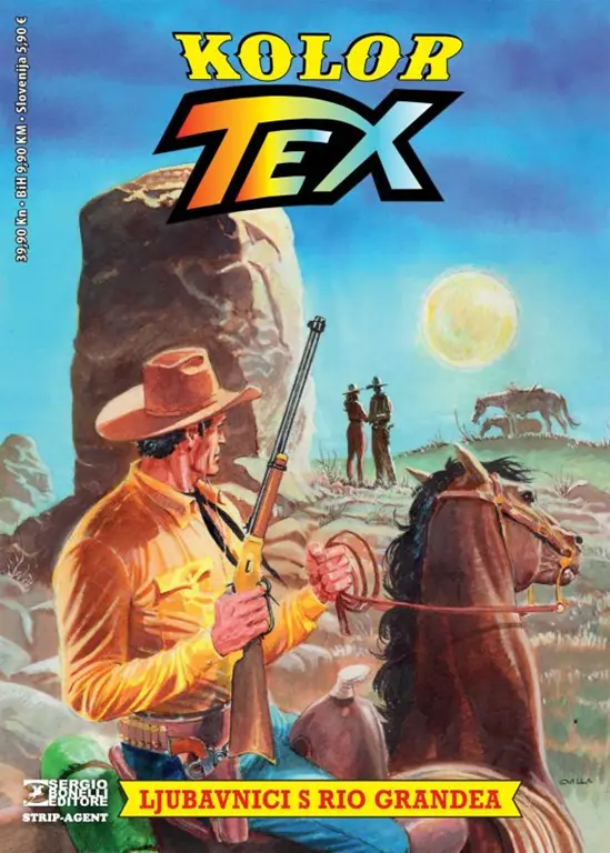 Strip agent Tex kolor 17 - Ljubavnici sa Rio Grandea