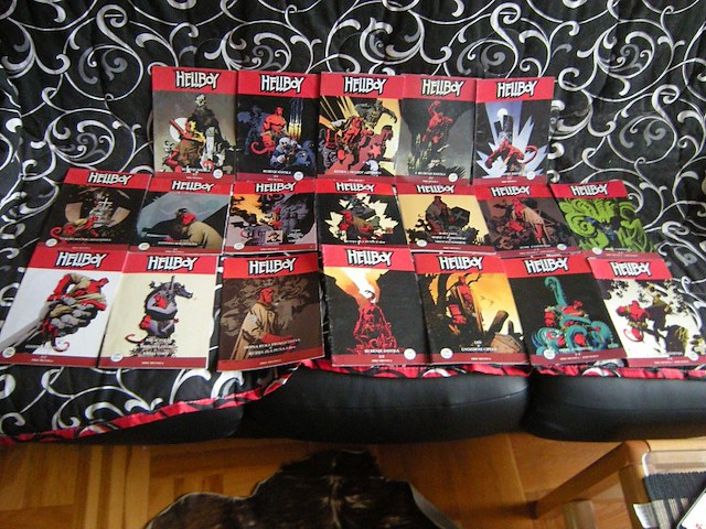 HELLBOY - KOMPLET 1-22