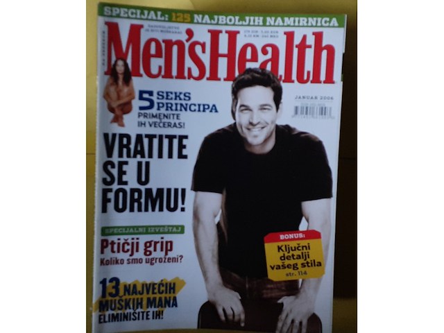 Mens Health  Januar 2006