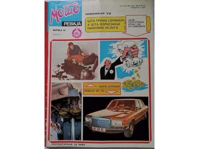 Moto revija novembar 1972