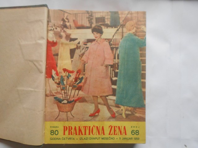 Praktična žena ,časopis, 68-79, jan-jun 1959.