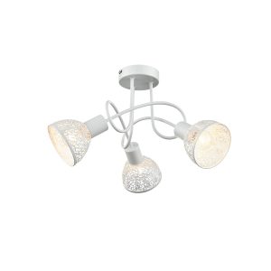 LORI plafonska lampa metal/bela D390x240 3xE14 max40W