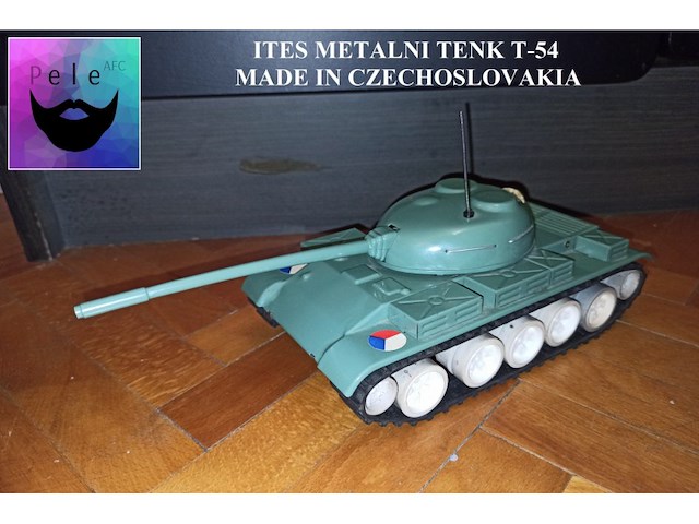 Ites metalni tenk T-54 Czechoslovakia 1970` - RARITET