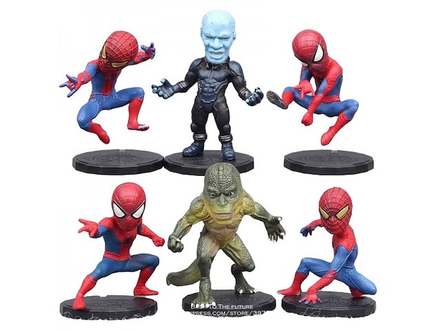Spiderman set 6 figura